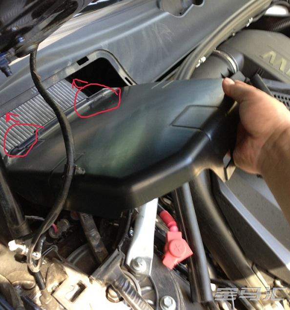 超详细！宝马X3(F25)更换外循环空调滤芯的图文教程_宝马汇 - 你的宝马专家